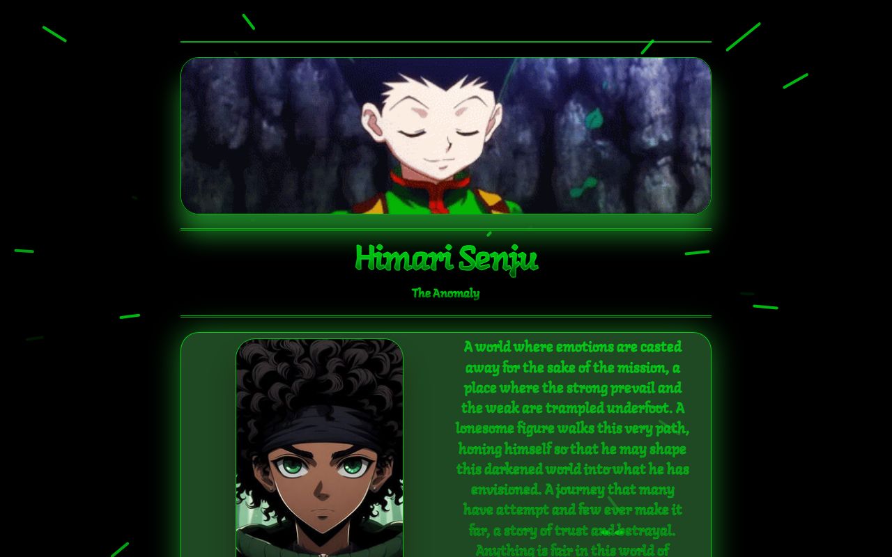 Himari Senju | The Anomaly